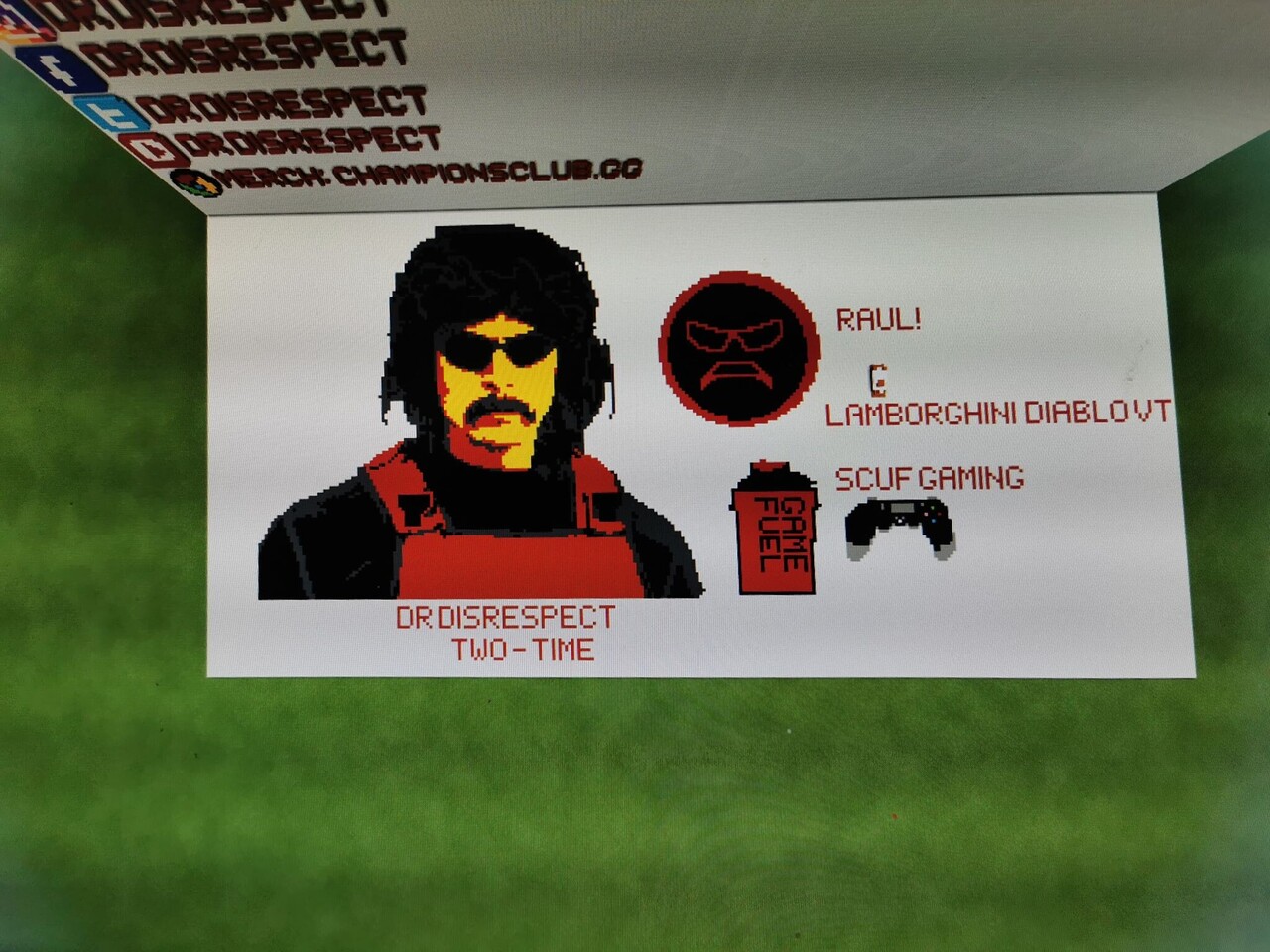 Minecraft project to DR Disrespect Minecraft Map