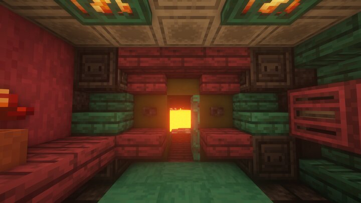 Nether Hobbit Hole (Small) Minecraft Map