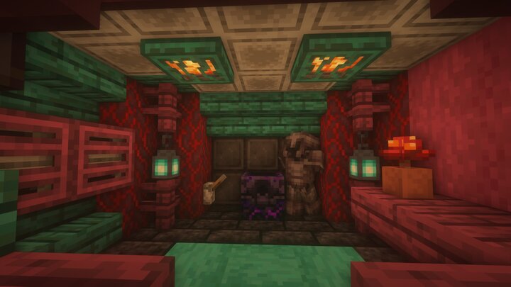 Nether Hobbit Hole (Small) Minecraft Map