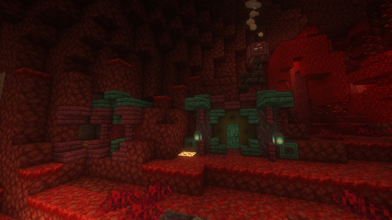 Nether Hobbit Hole (Small) Minecraft Map