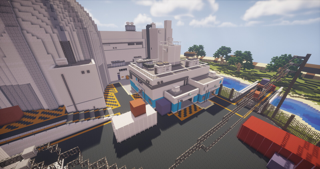 (CS:GO) FFA | Kit PvP map (NUKE) Minecraft Map