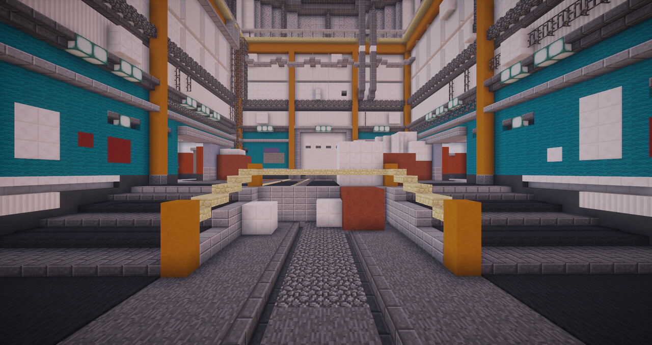 (CS:GO) FFA | Kit PvP map (NUKE) Minecraft Map