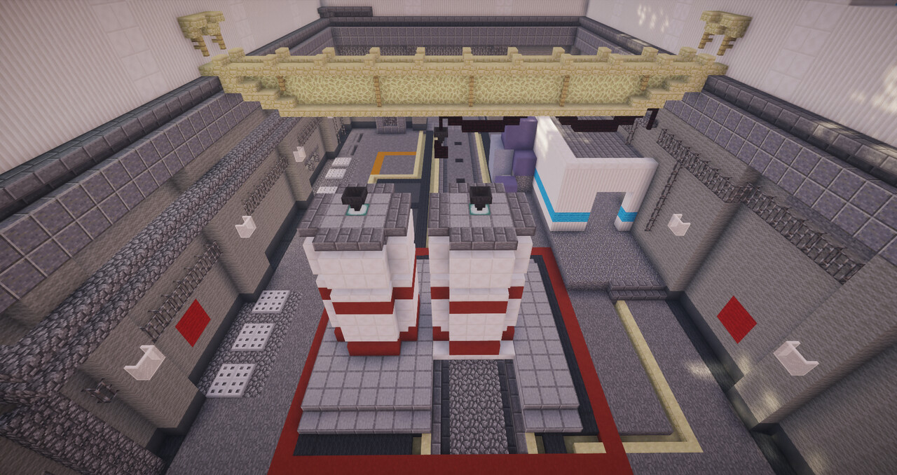 (CS:GO) FFA | Kit PvP map (NUKE) Minecraft Map