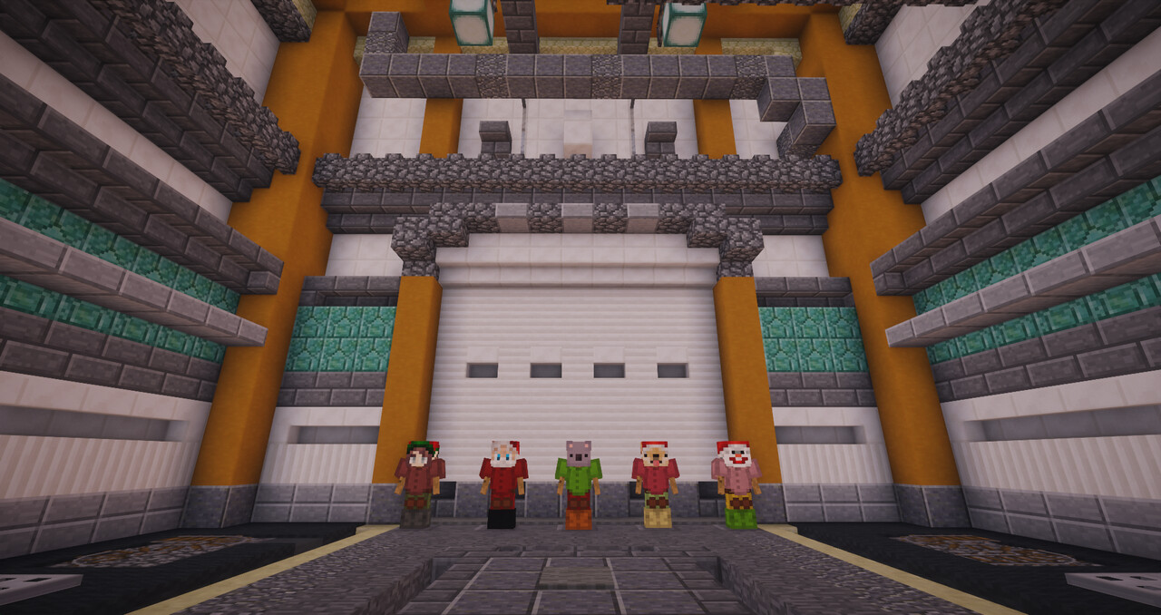 (CS:GO) FFA | Kit PvP map (NUKE) Minecraft Map