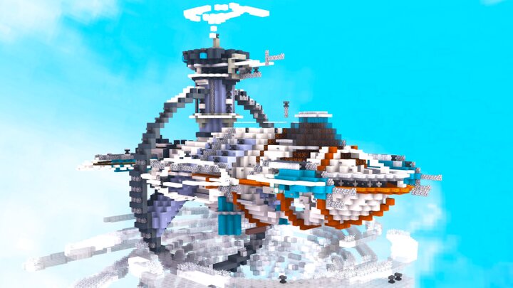 SpaceShip Minecraft Map
