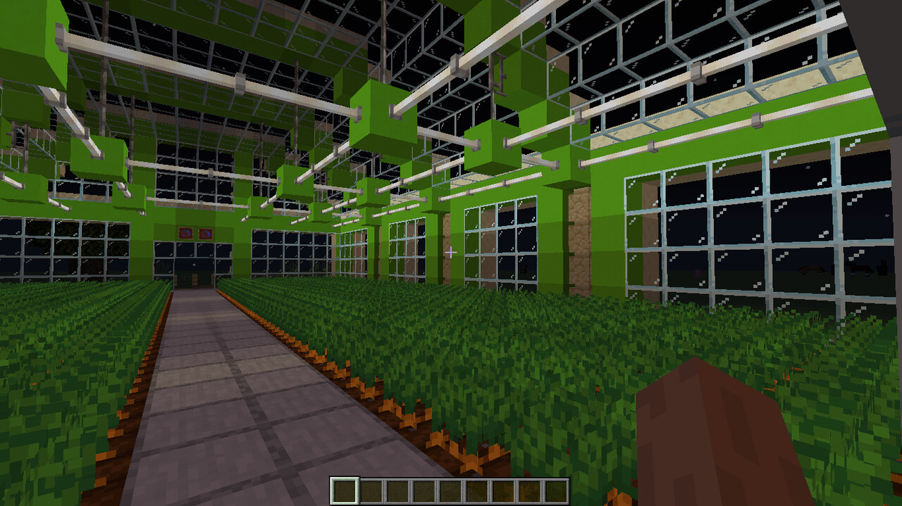 Simple Greenhouse Minecraft Map