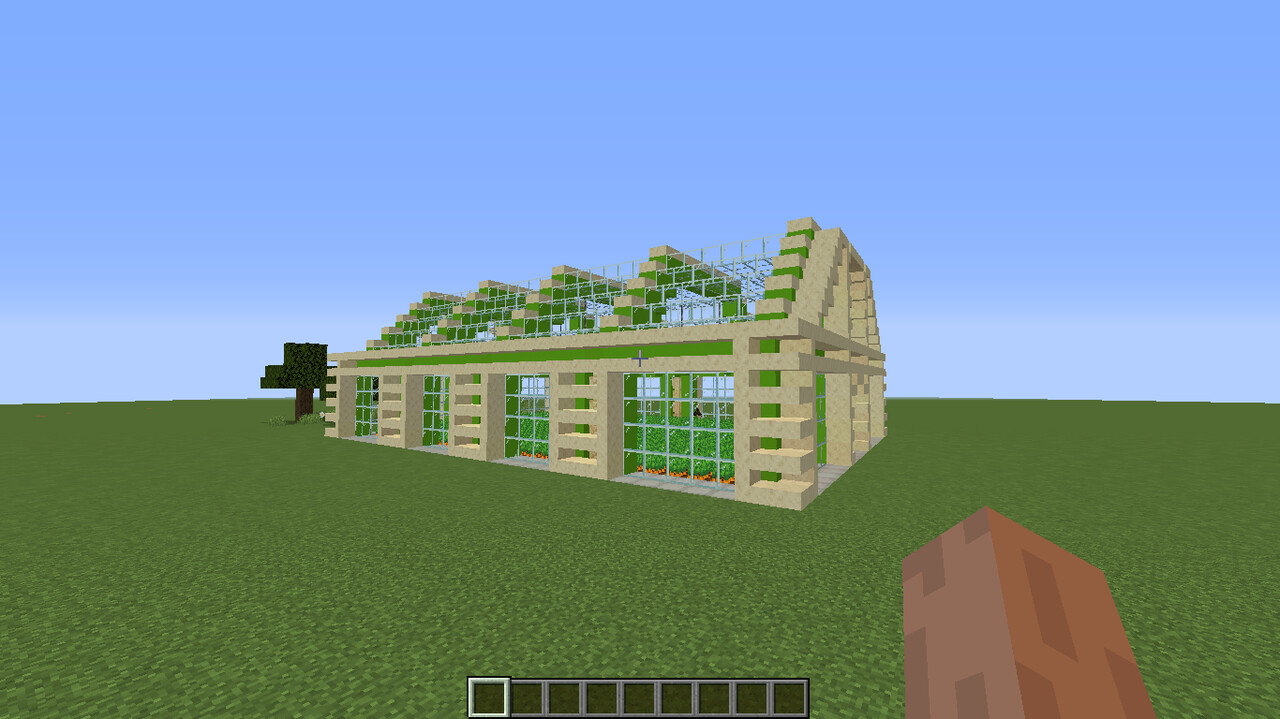Simple Greenhouse Minecraft Map