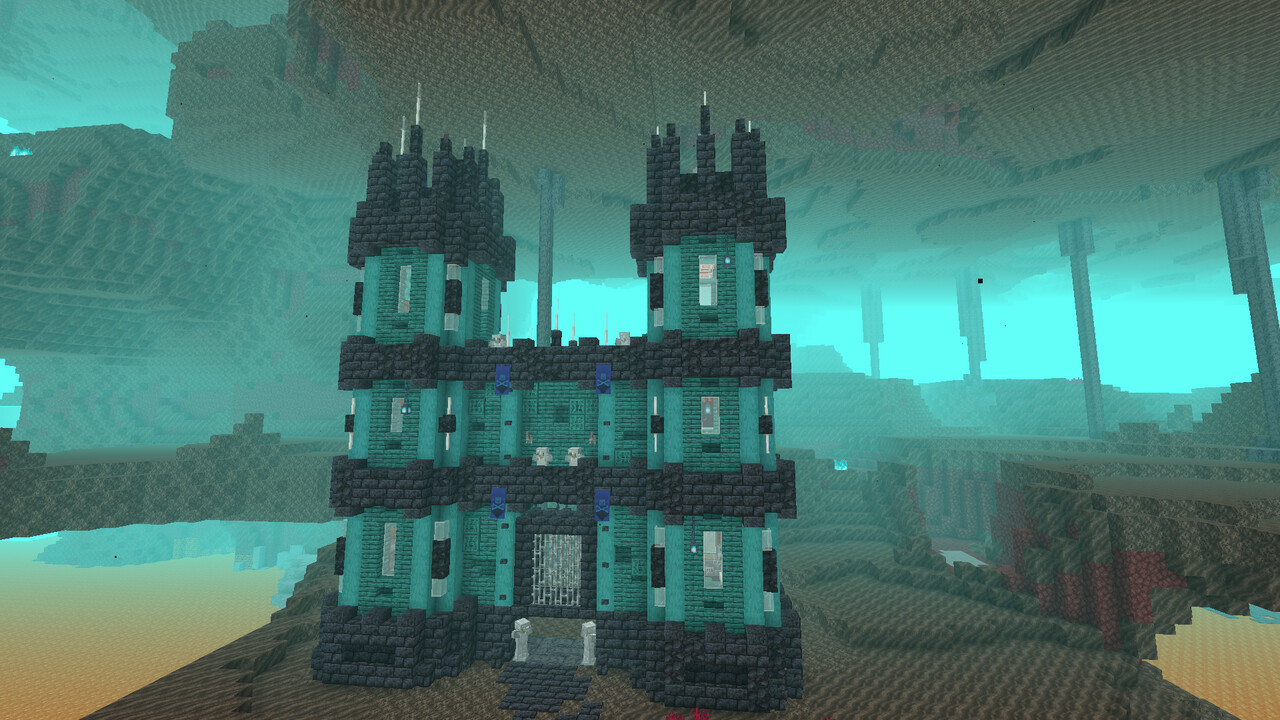 Nether Castle Entrance!!! Minecraft Map
