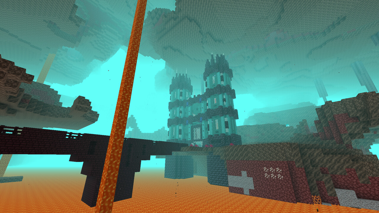 Nether Castle Entrance!!! Minecraft Map