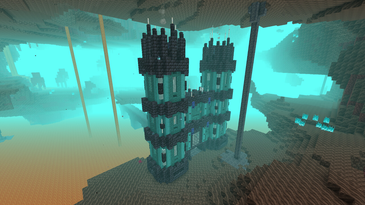 Nether Castle Entrance!!! Minecraft Map