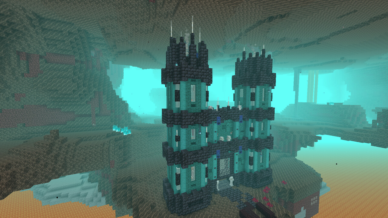 Nether Castle Entrance!!! Minecraft Map