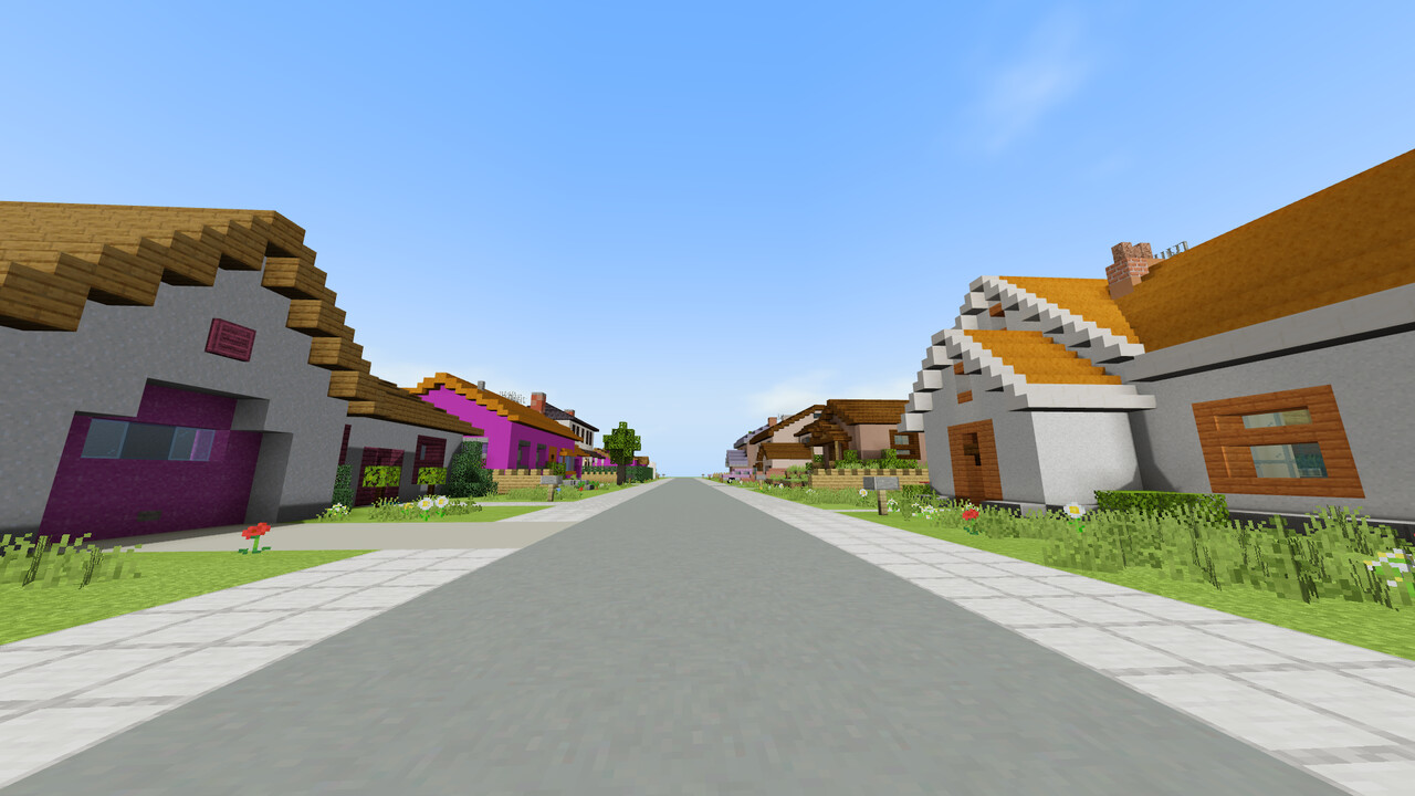 Minecraft - Simpsons Springfield Minecraft Map