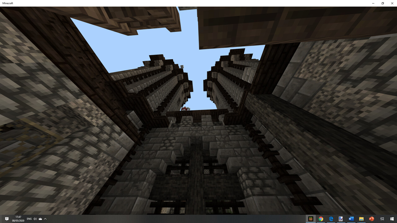 medieval town (castle) Minecraft Map