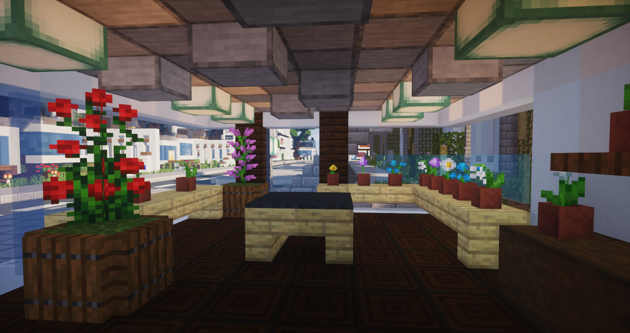 Flower shops Minecraft Map