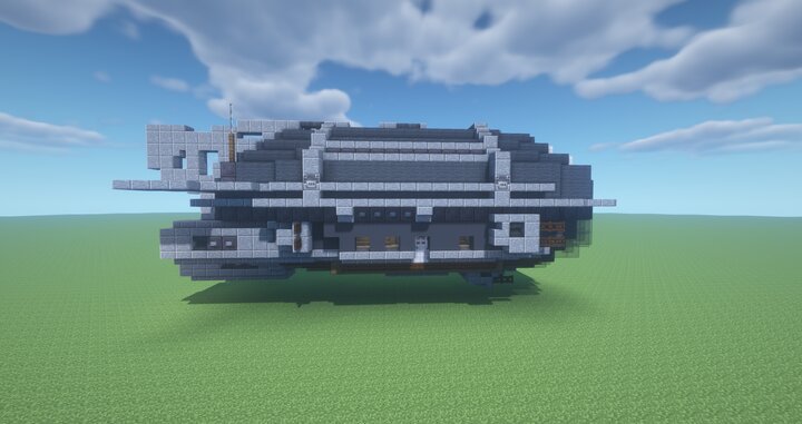 Steampunk Tomcat-Class APC Minecraft Map