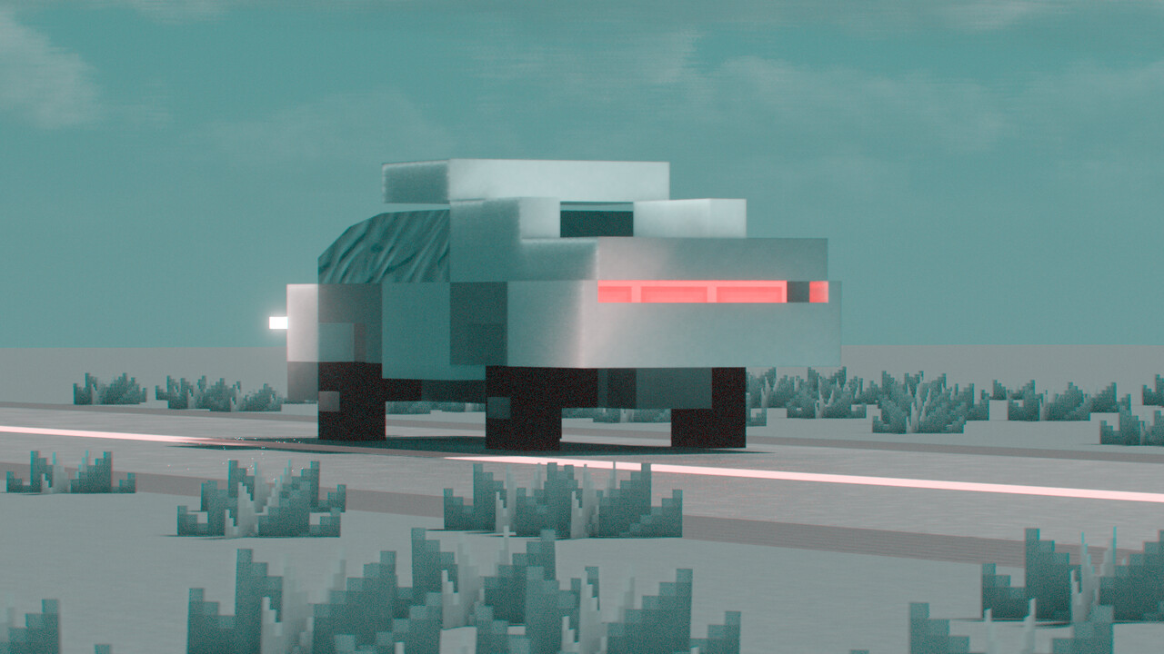 Tesla Cybertruck Minecraft Map