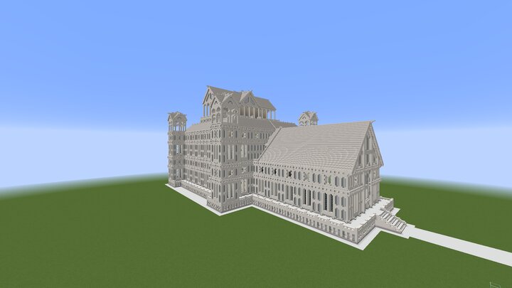 White Temple Built in: 2018 Minecraft Map