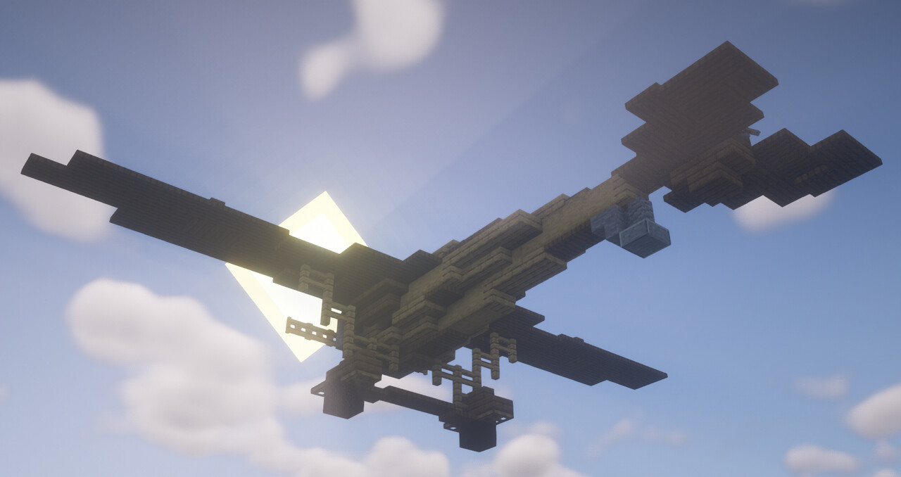 Monoplane - 'Sparrowhawk' Minecraft Map