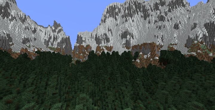 Ancient Forested Valley Minecraft Map