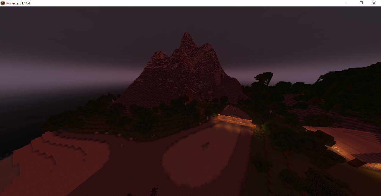 small island - with a prebuilt house and hidden chest Minecraft Map