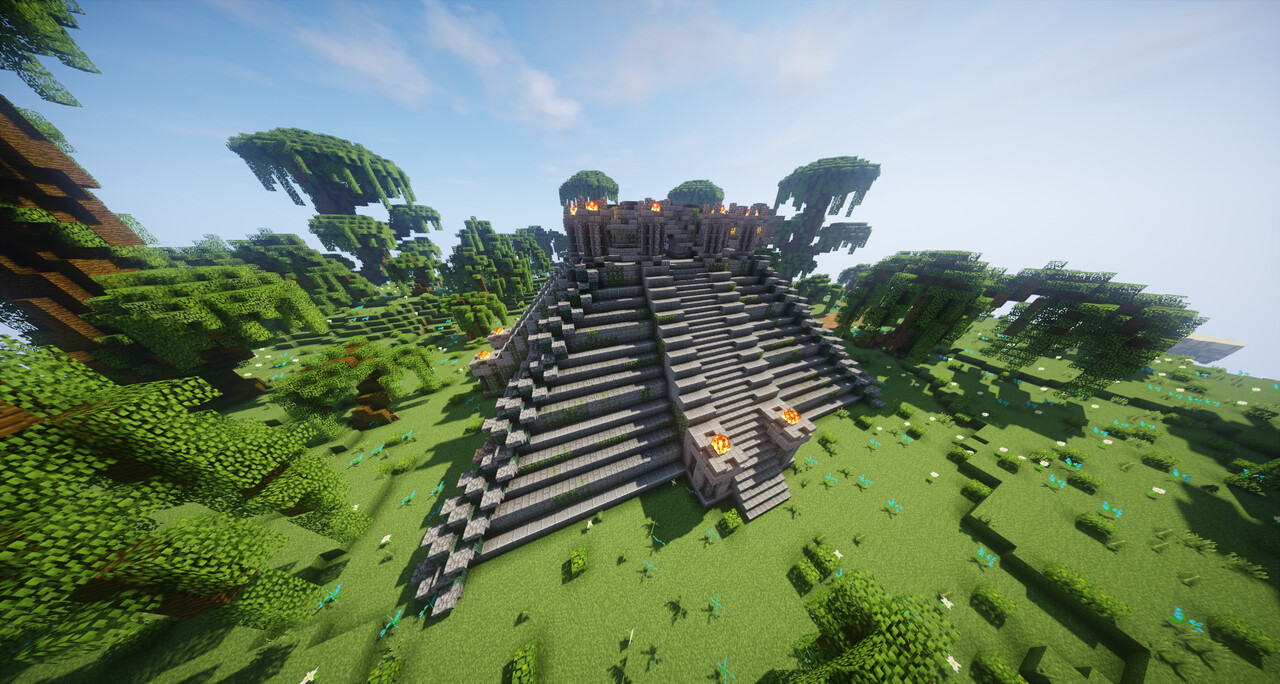 Jungle Hub / Lobby - AliensBuilds 🌴 Minecraft Map