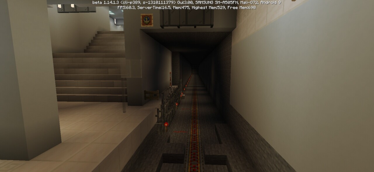 Metro Stations (2 station) Minecraft Map