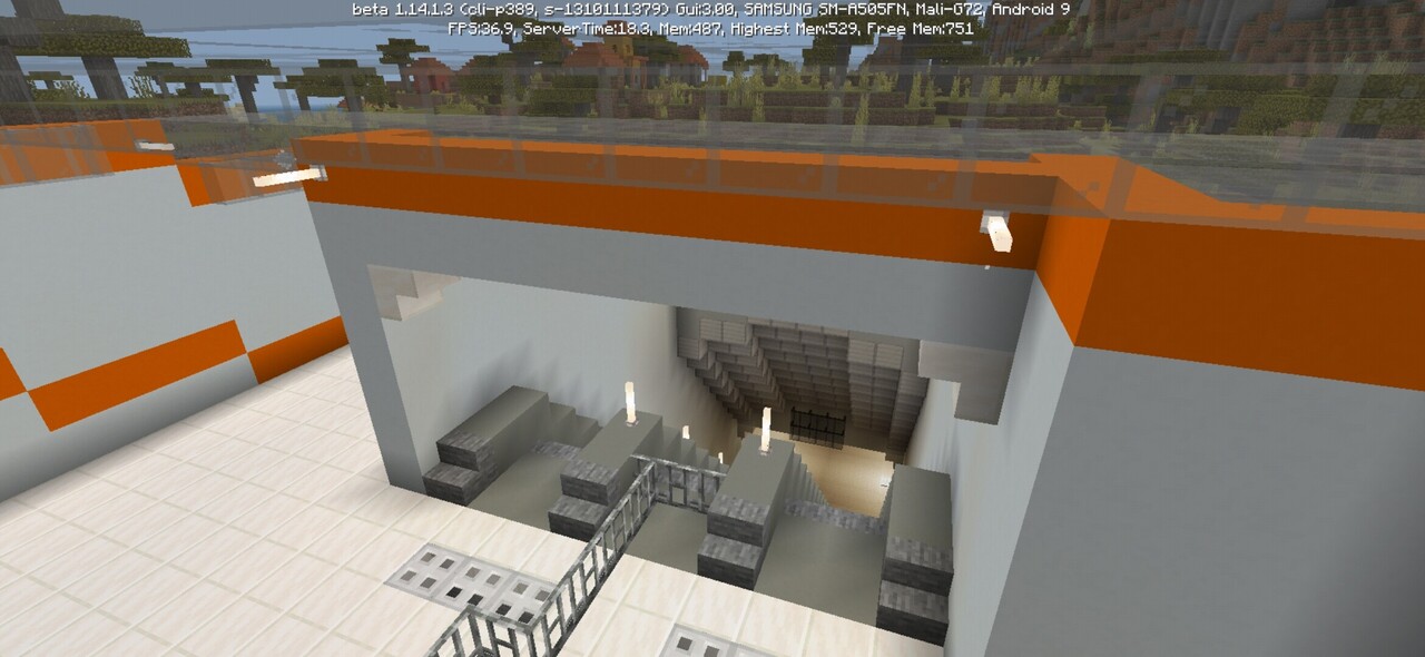 Metro Stations (2 station) Minecraft Map
