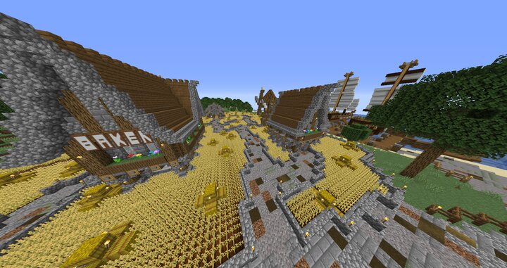 Stenberg Medieval Town | Varia MMORPG Exclusive Minecraft Map