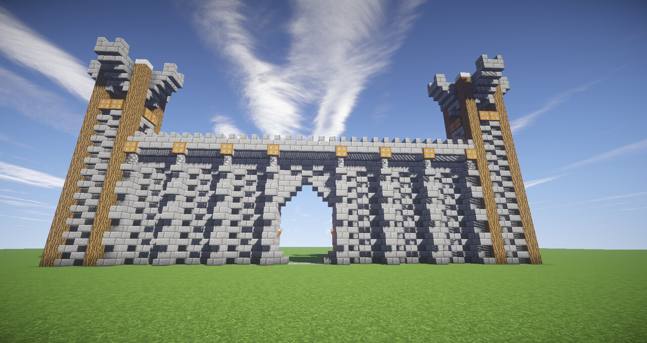 Medieval Gate Minecraft Map