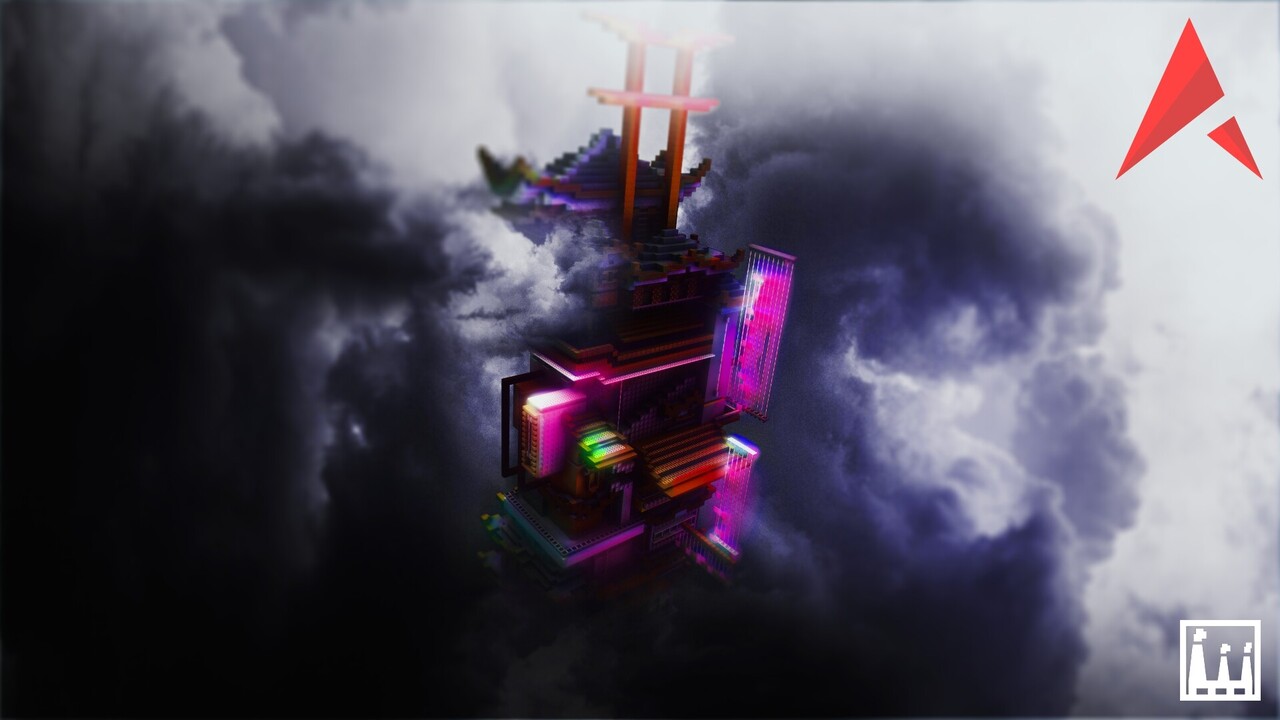 Japan Cyberpunk. Minecraft Map