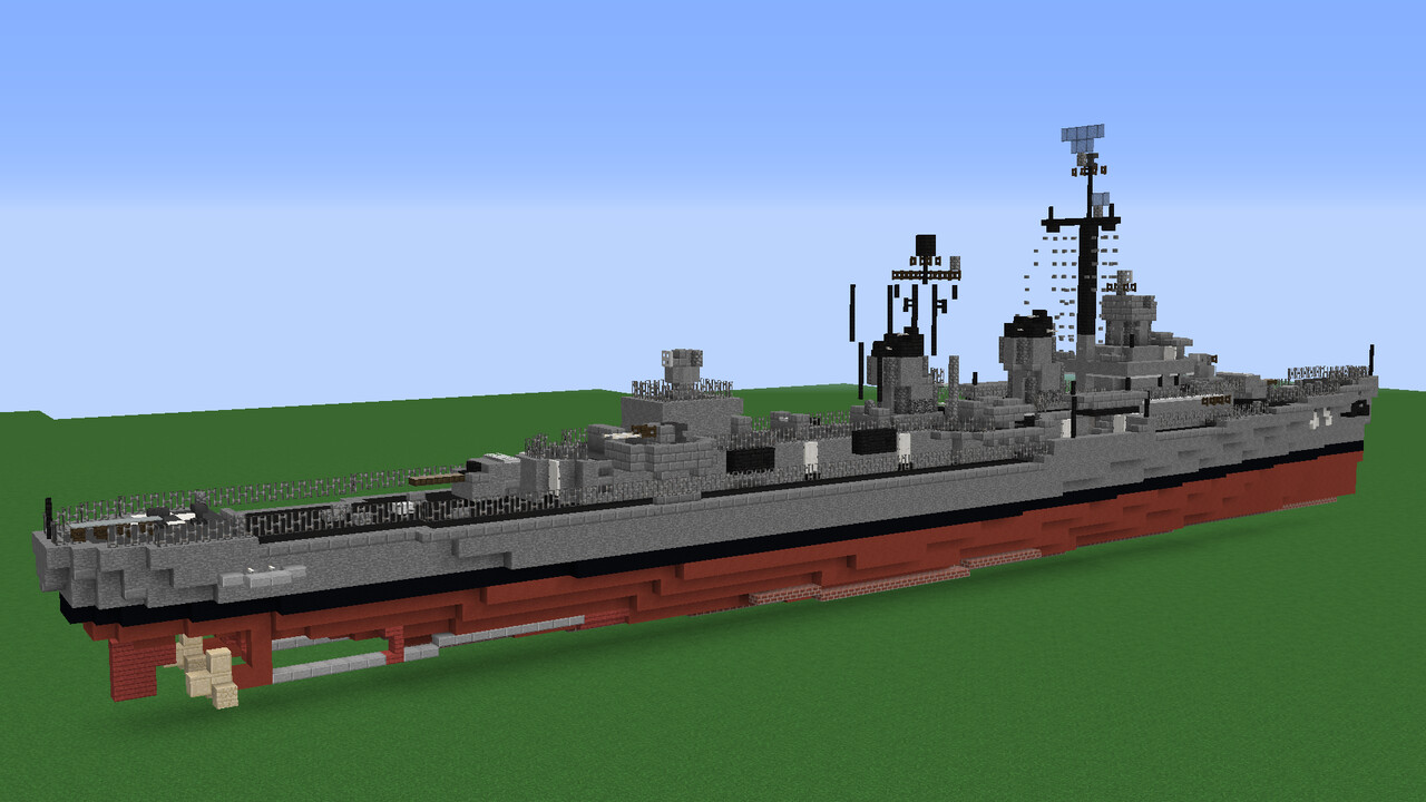USS Fletcher [DDE-445] (1950) Minecraft Map