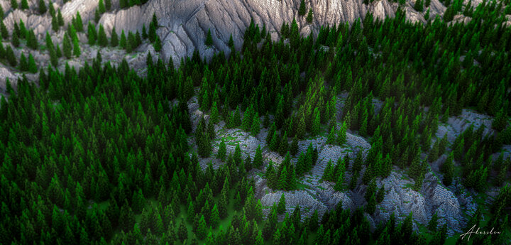 5K Mountain Map Minecraft Map