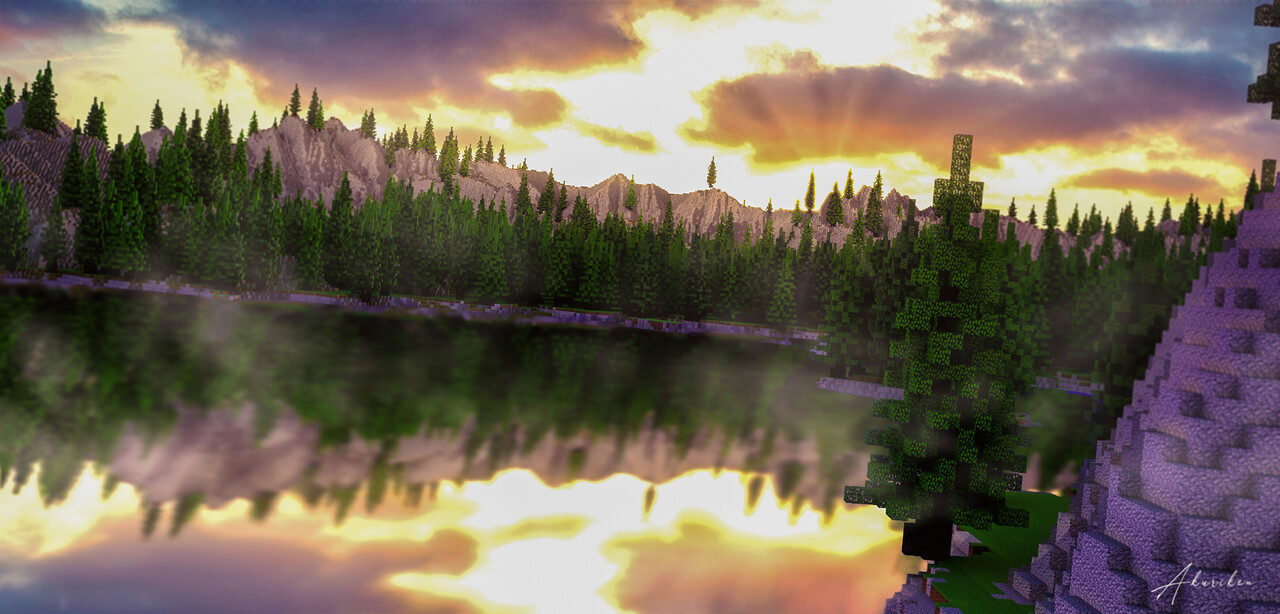 5K Mountain Map Minecraft Map