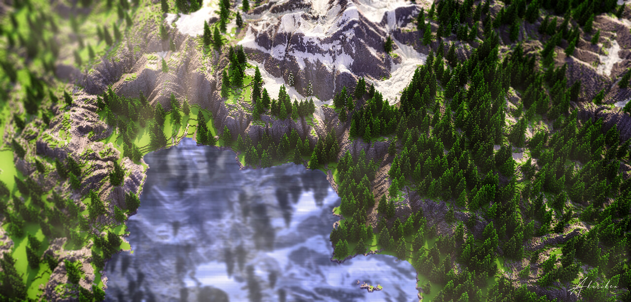 5K Mountain Map Minecraft Map