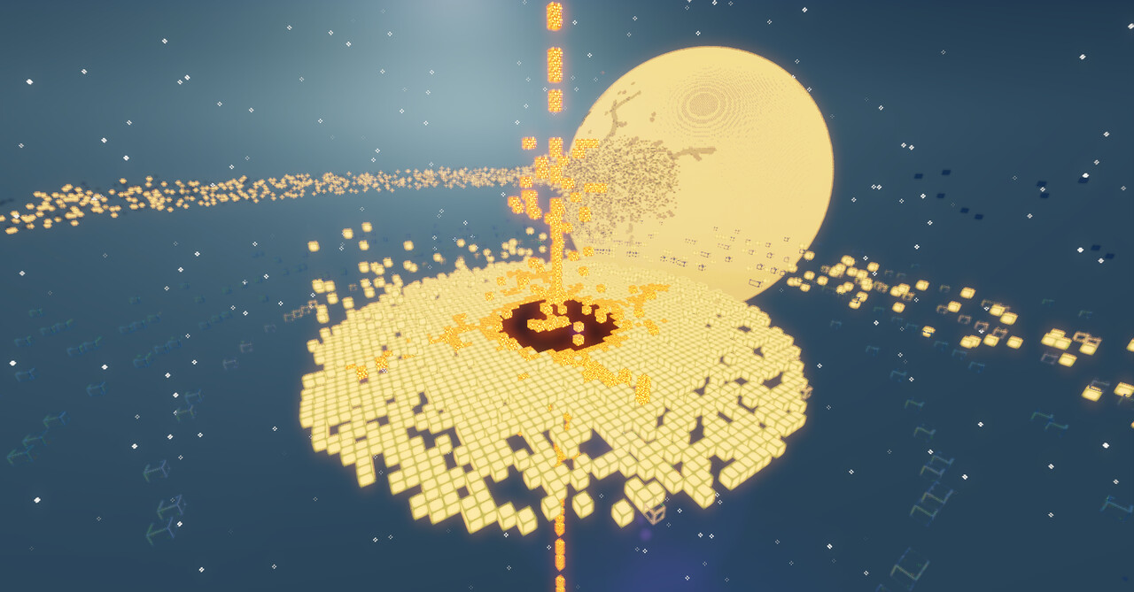 Beta Cygni – Space survival (Space Block) Minecraft Map