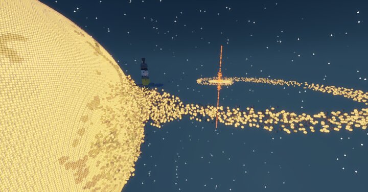 Beta Cygni – Space survival (Space Block) Minecraft Map