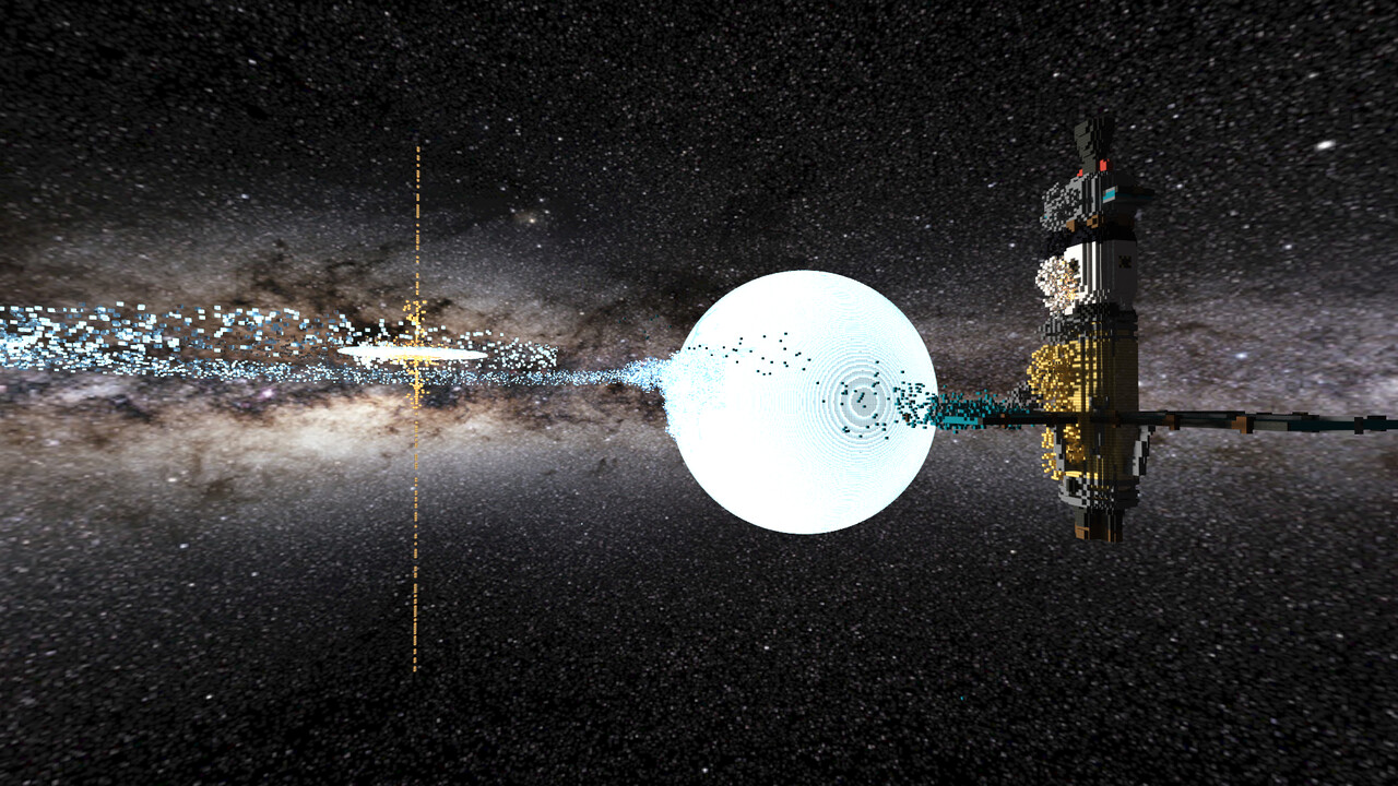 Beta Cygni – Space survival (Space Block) Minecraft Map