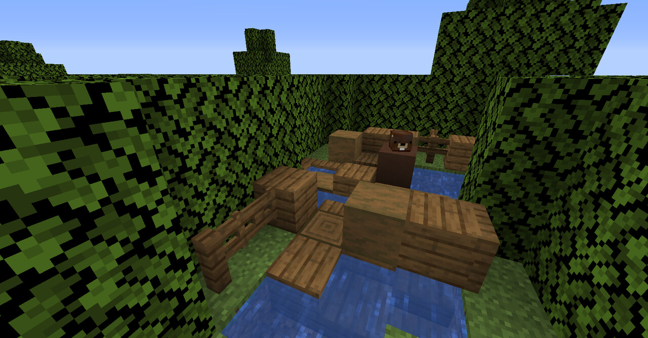 Ultimate Bush Maze Minecraft Map