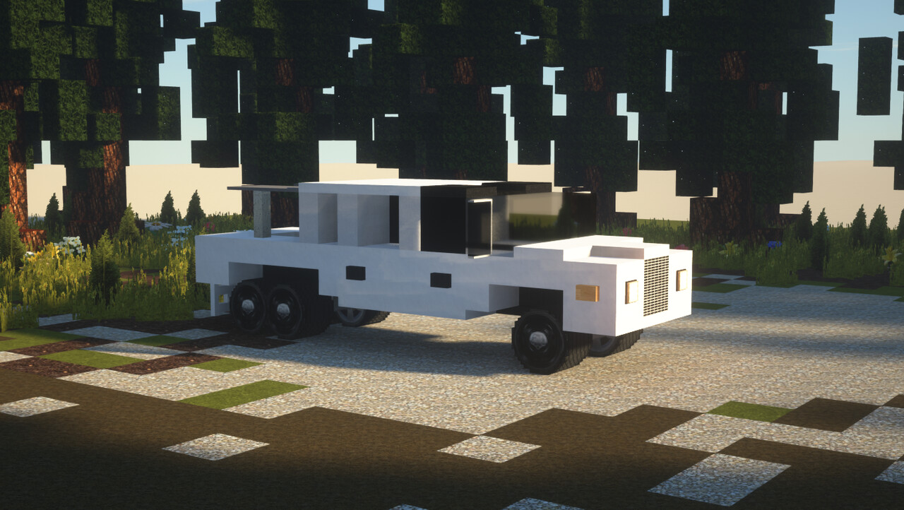 Mercedes-Benz G63 AMG 6x6 Minecraft Map