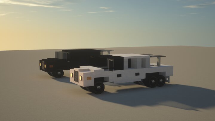 Mercedes-Benz G63 AMG 6x6 Minecraft Map