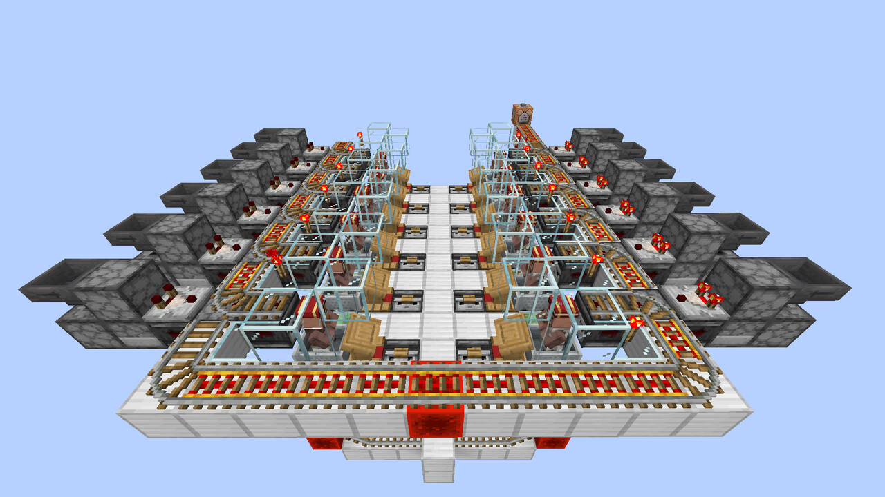 Villager Job Assignment Station Minecraft Map