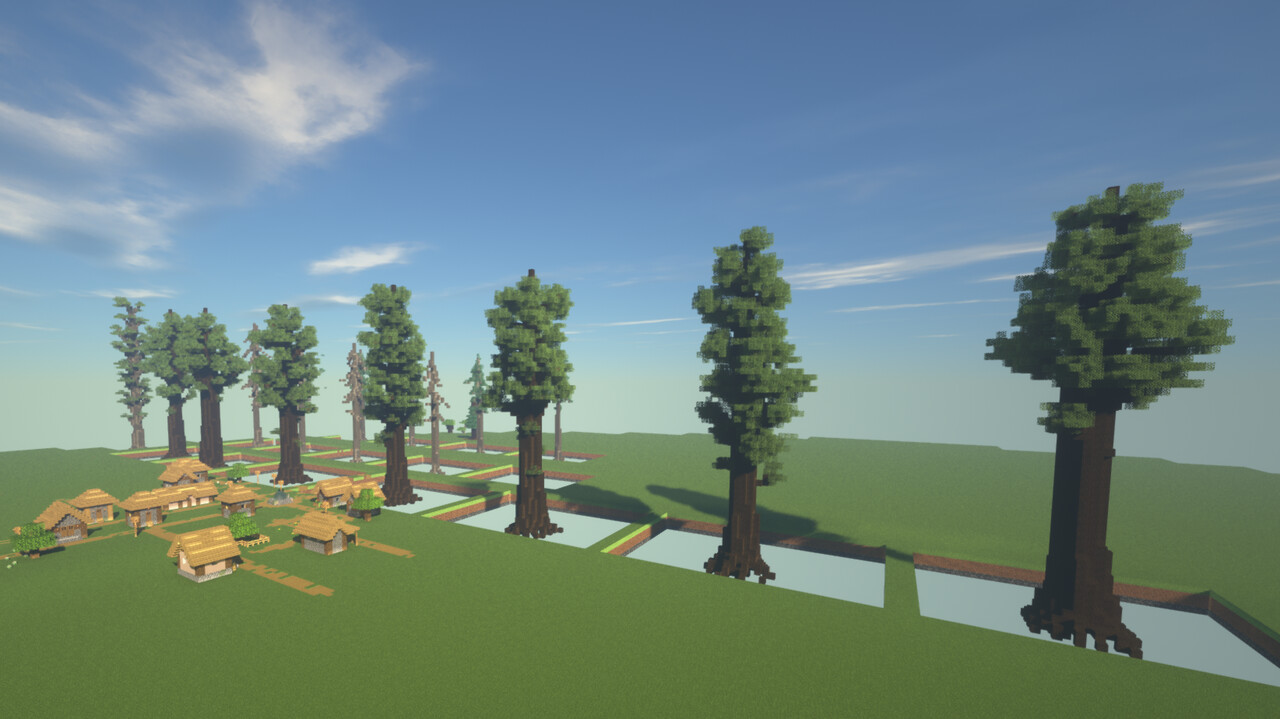 [EPIC TREES] Huge trees pack / repository Minecraft Map