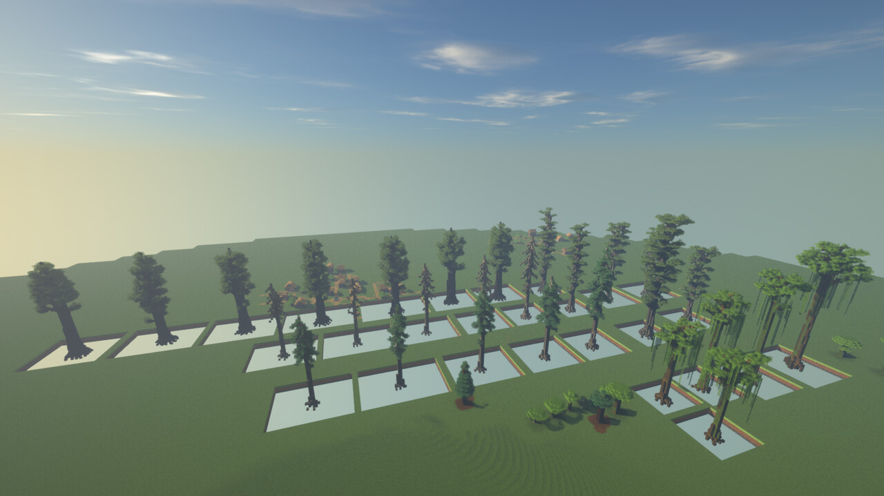 [EPIC TREES] Huge trees pack / repository Minecraft Map