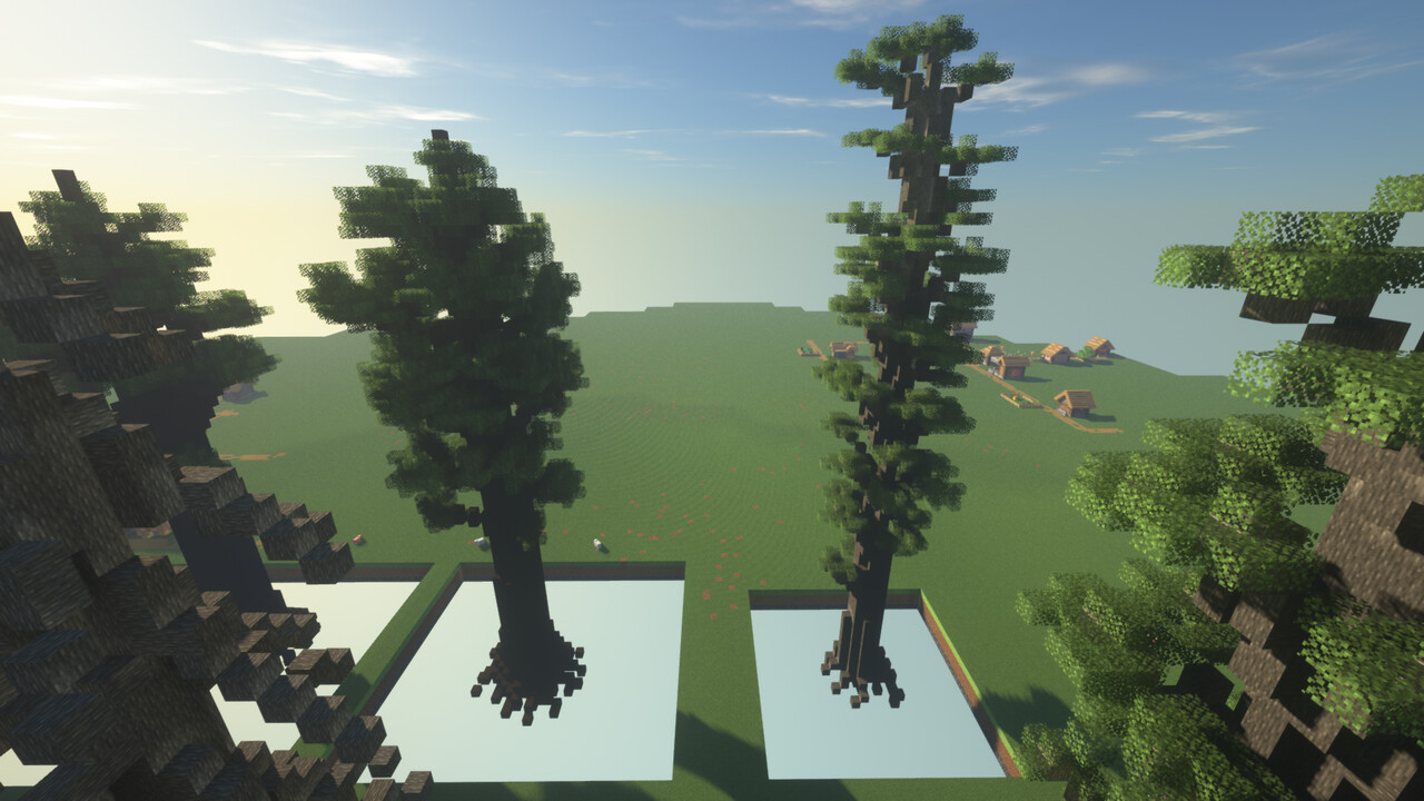 [EPIC TREES] Huge trees pack / repository Minecraft Map
