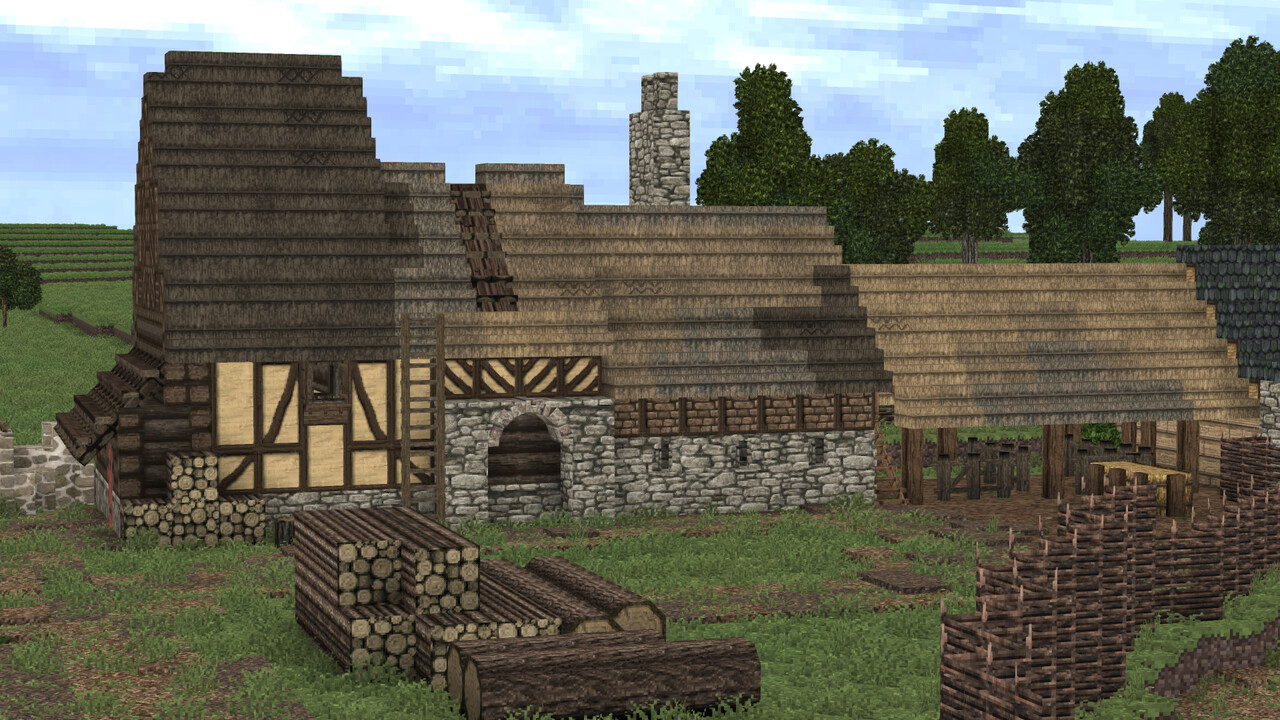 Tudor Village Minecraft Map