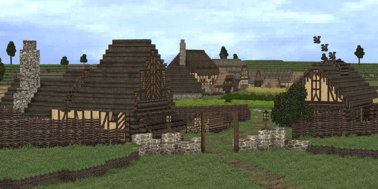 Tudor Village Minecraft Map