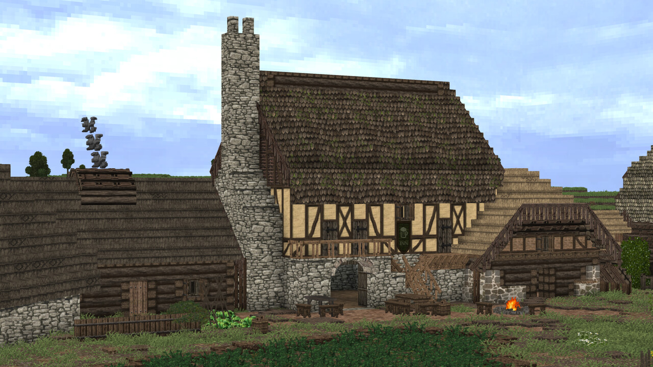 Tudor Village Minecraft Map