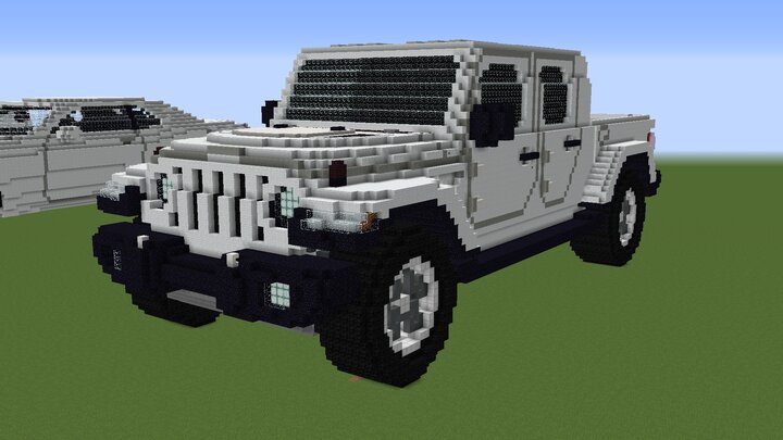 Jeep Gladiator Minecraft Map