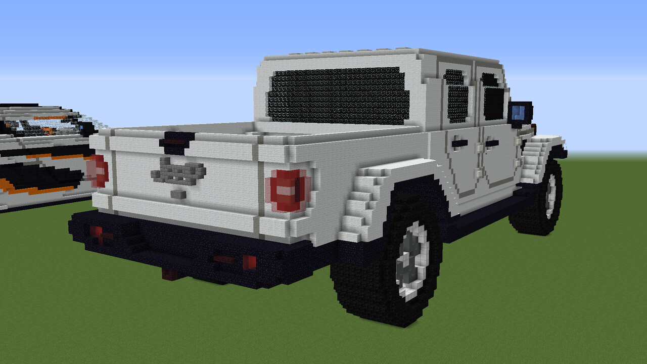 Jeep Gladiator Minecraft Map