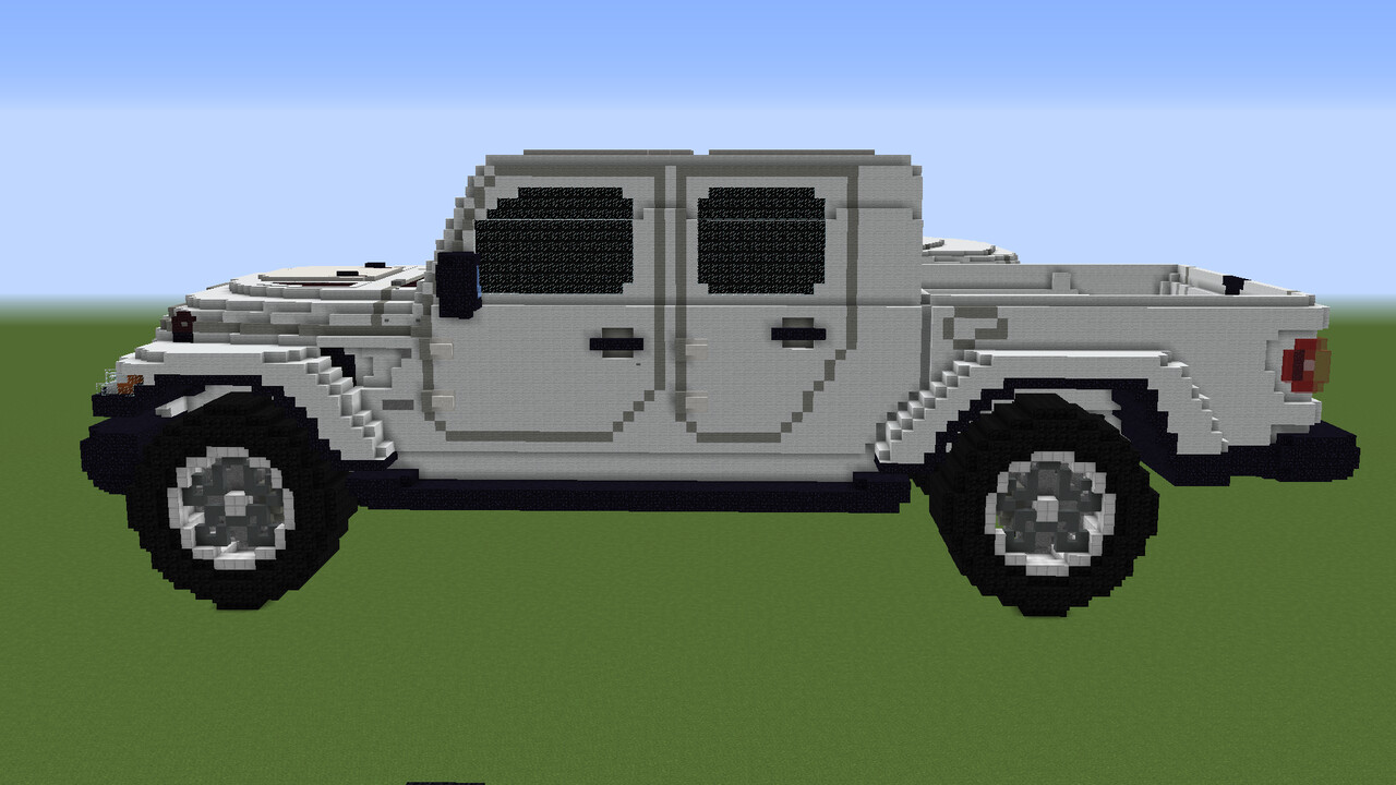 Jeep Gladiator Minecraft Map